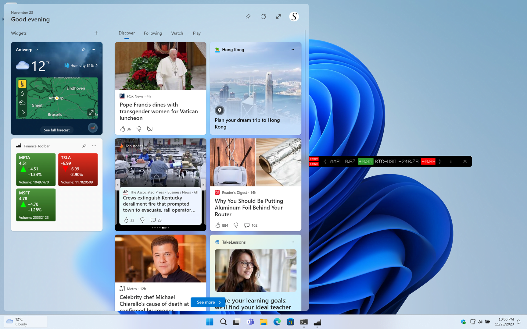 Finance Toolbar Windows 11 Widgets: A Seamless Financialist
