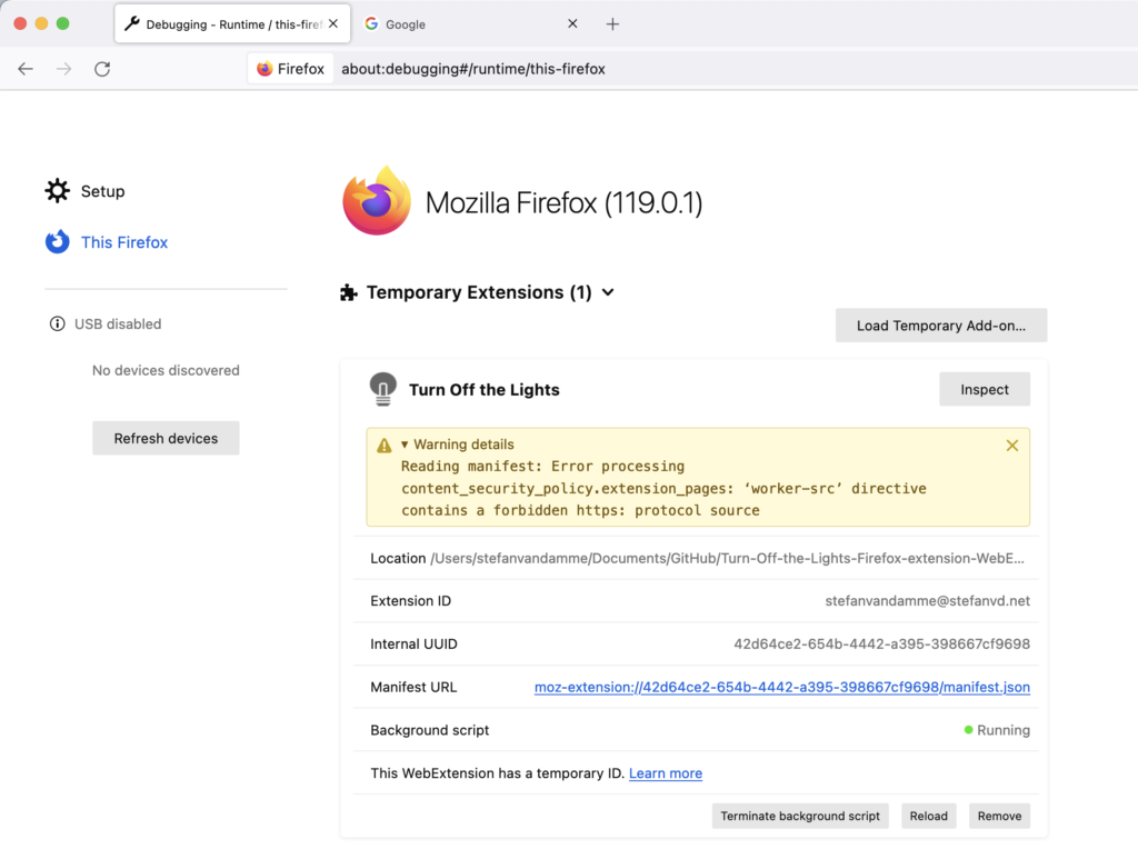 Firefox Manifest V3 Extension - A Developer's Perspective
