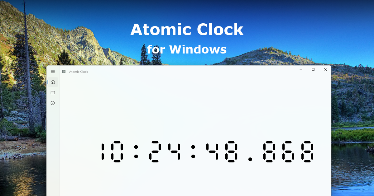 Atomic Clock for Windows - Precisely Time App