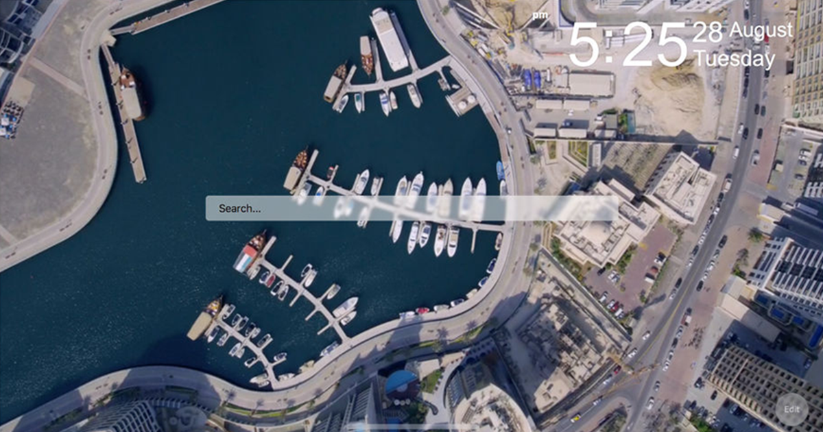 Aerial View Tab Safari Extension on iOS 15