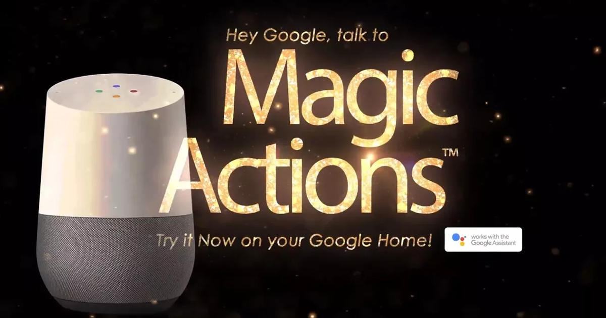 Magic Actions for Google Assistant YouTube demo - FREE