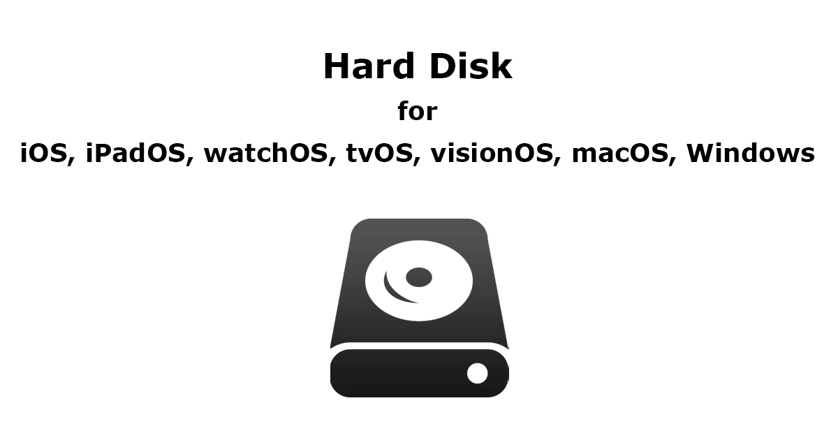 Hard Disk - Monitor live your hard disk space