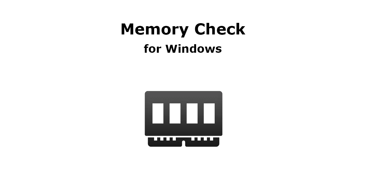 Memory Check - RAM Usage Mac App