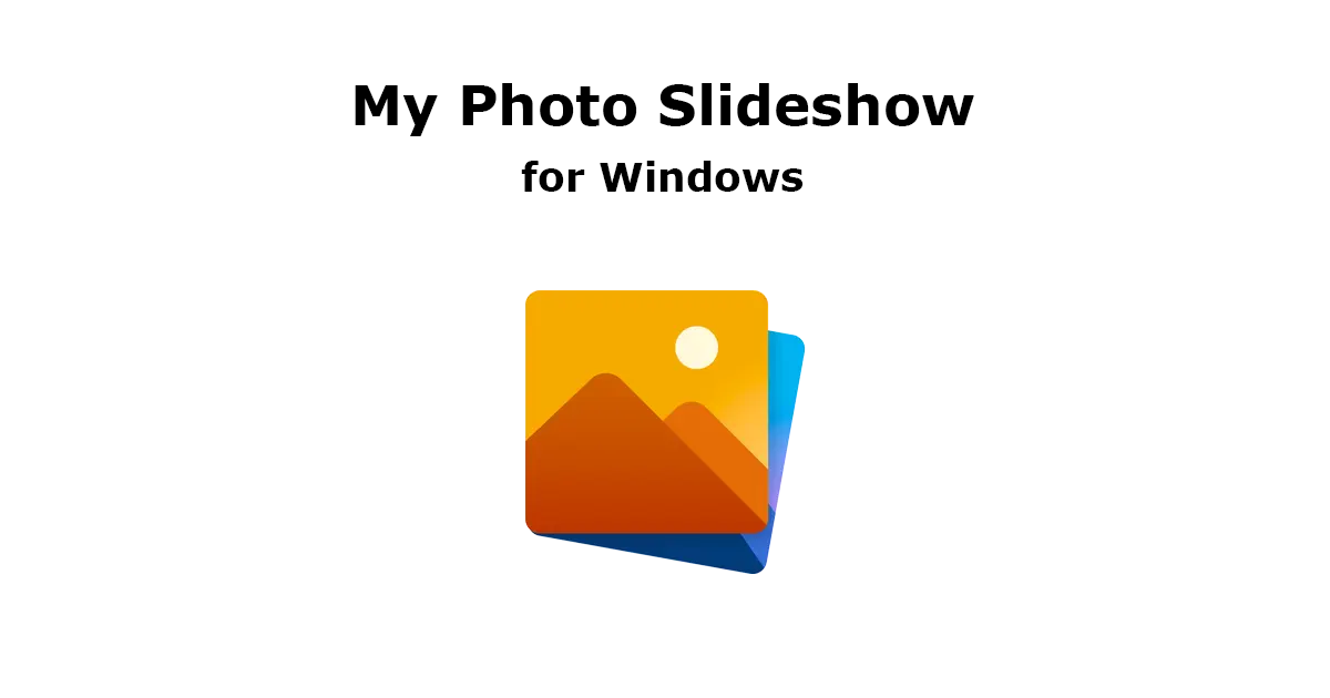 My Photo Slideshow - View Photos as a Slideshow
