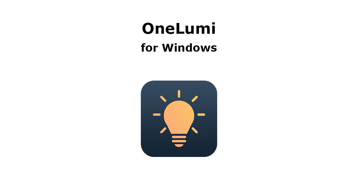 OneLumi - Control Your Smart Home