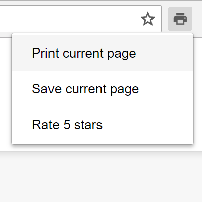 Print - Welcome Google Chrome user!