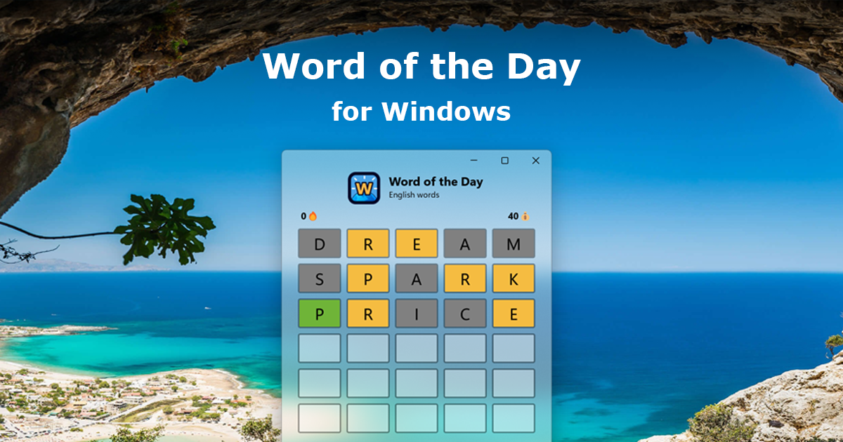 Word of the Day for Windows - Brain Trainer