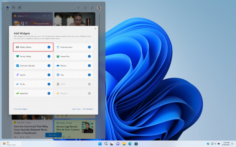 Battery Meter Widget Windows 11: Powerful and FREE